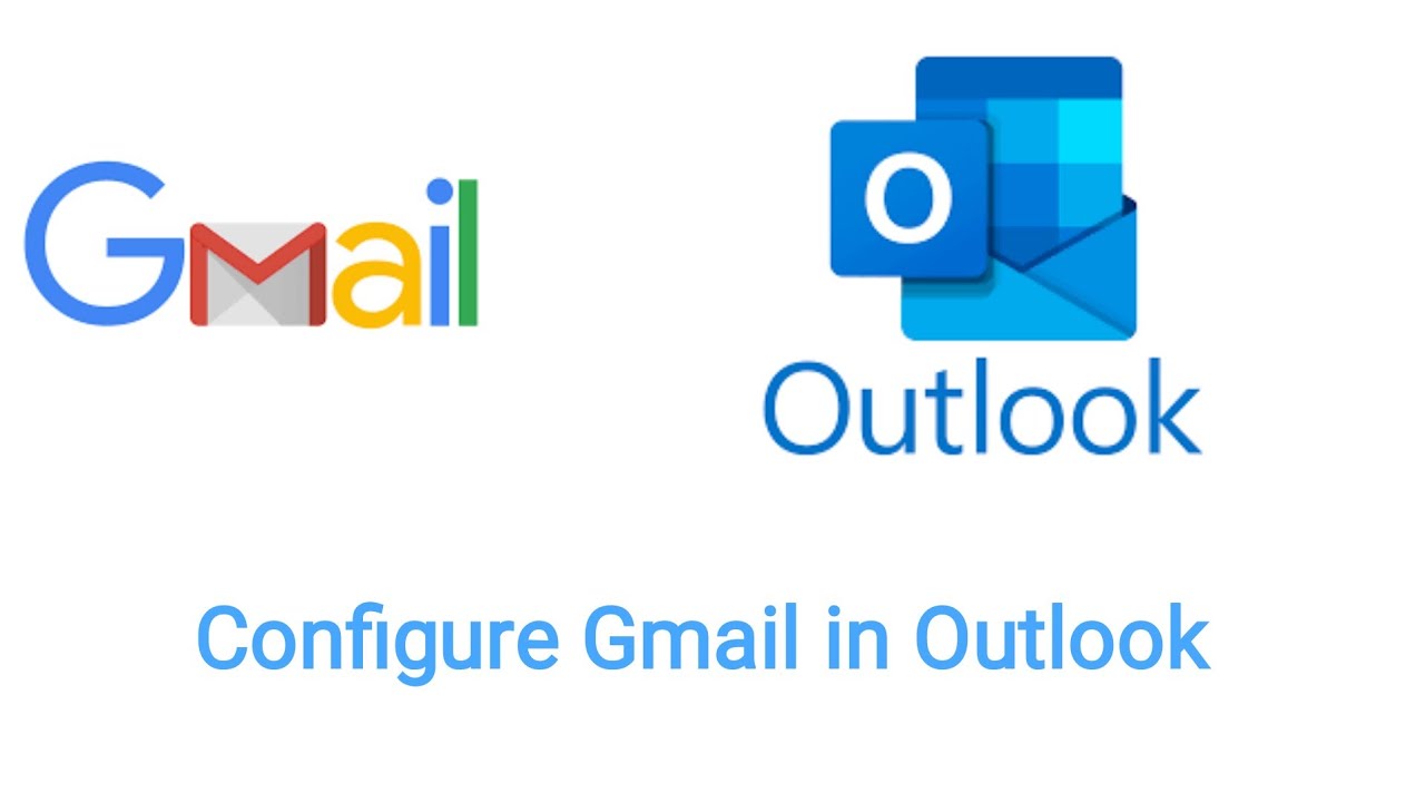 How to Configure Gmail account in Outlook | IMAP Configuration - YouTube
