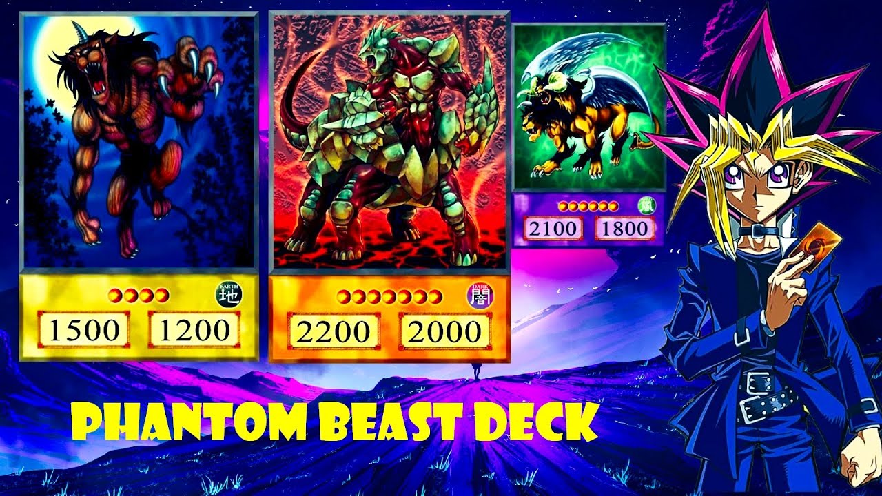 (YGOPRO)Phantom Beast deck,Chimera the Flying Mythical Beast,Yugi,YU-GI ...