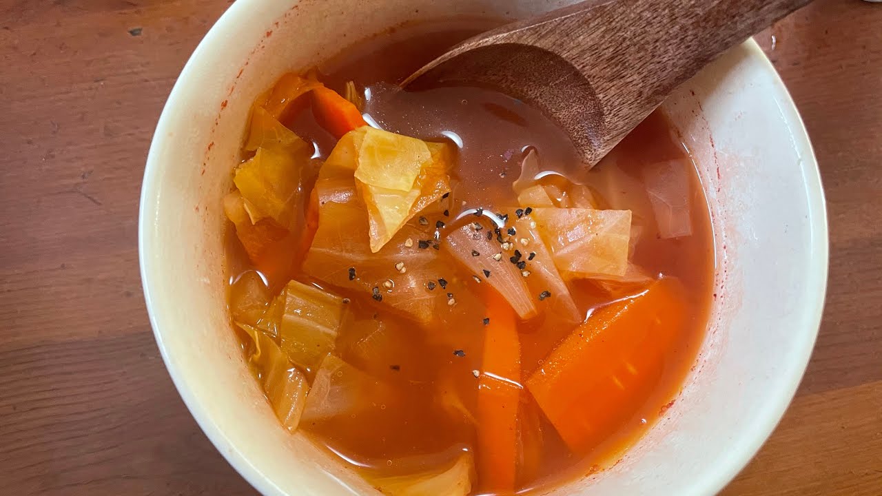 【72→52kg】ダイエットスープの作り方 - YouTube