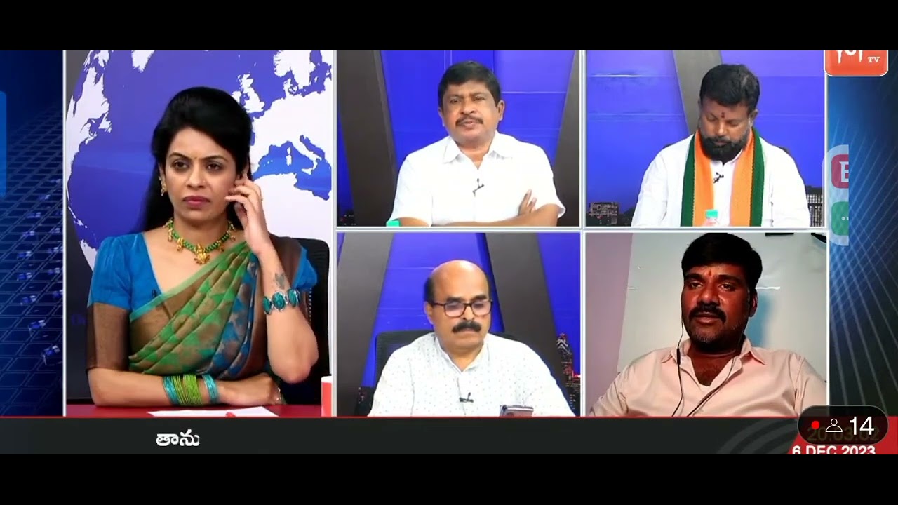 Thota kamalakar reddy live debate in Yoyo tv - YouTube