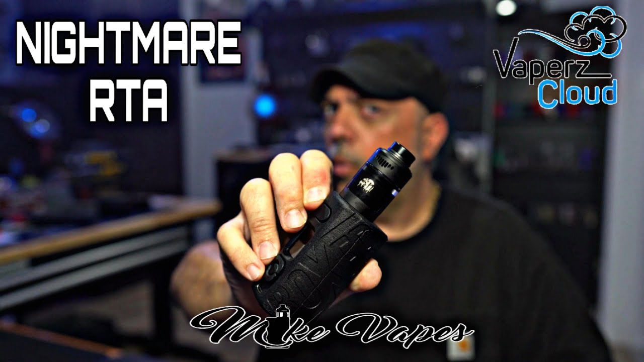 Nightmare 28mm Dual Coil RTA By SM Mods Vaperzcloud - YouTube