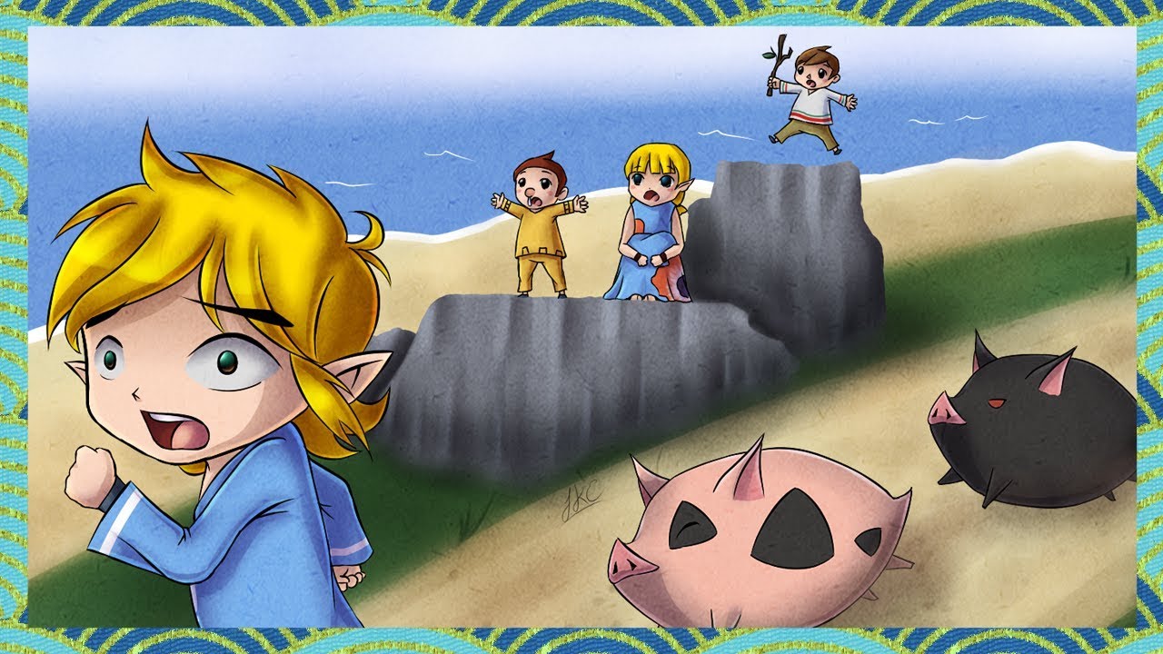 Speed Paint - Angry Pigs - Wind Waker - YouTube