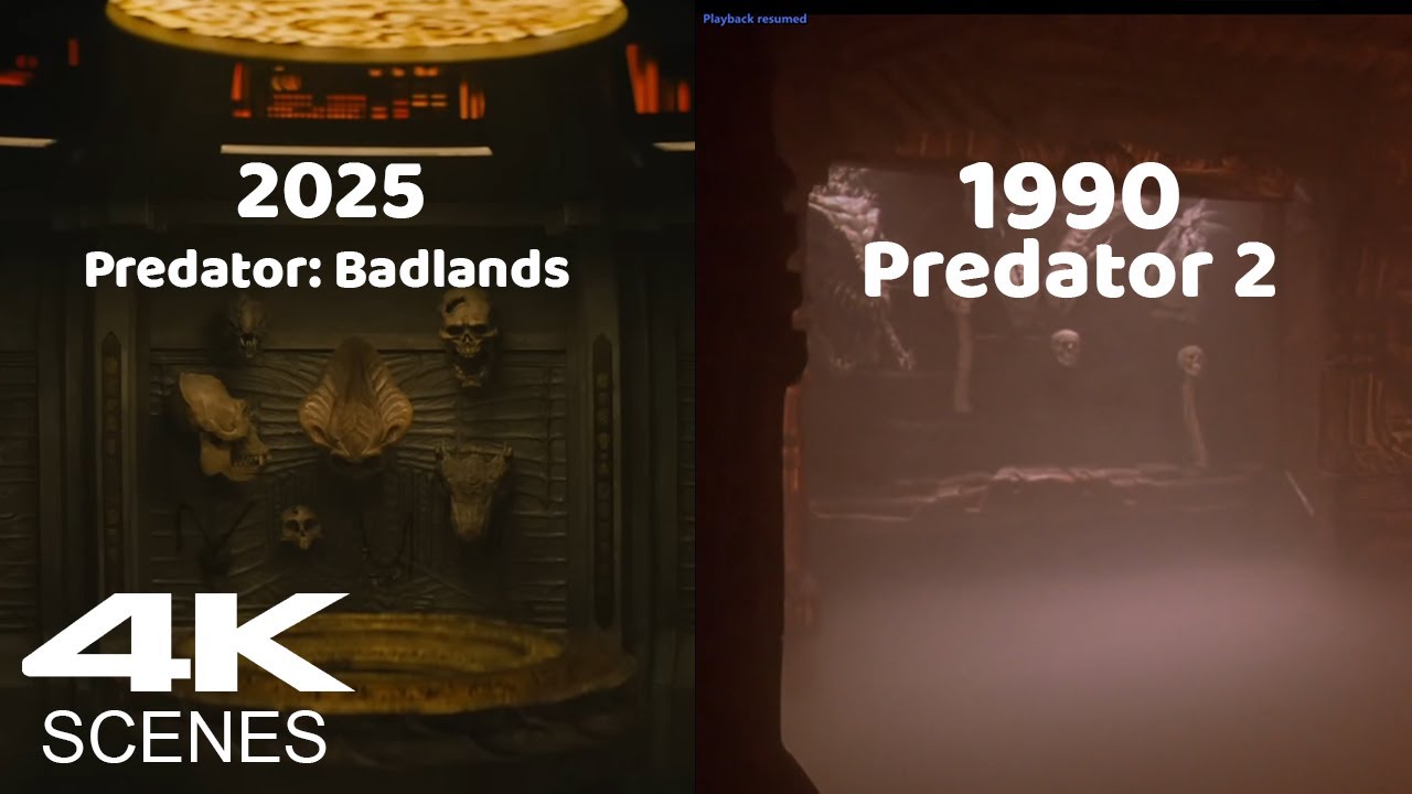 Predator: Badlands In teaser🔥 they have taken Predator 2 scene - YouTube