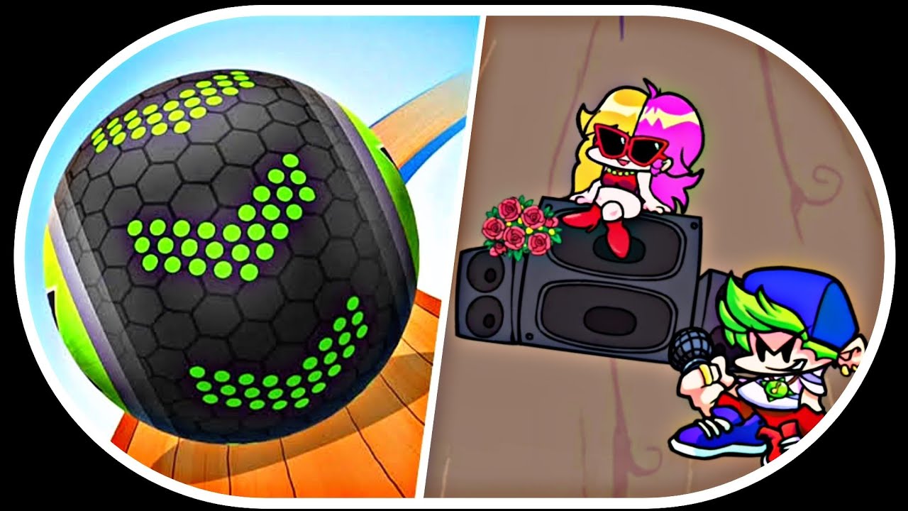 Friday Night Funkin (FNF) vs Going Balls ALL LEVELS Android iOS ...