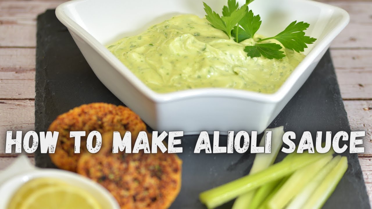 AIOLI Sauce Dressing: The Ultimate Flavorful Dip - YouTube
