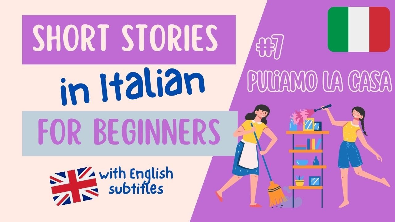 Italian listening and pronunciation exercise | Simple Story for ...