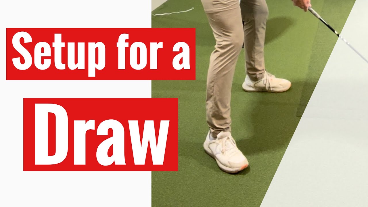 Golf: Setup for a Draw - YouTube