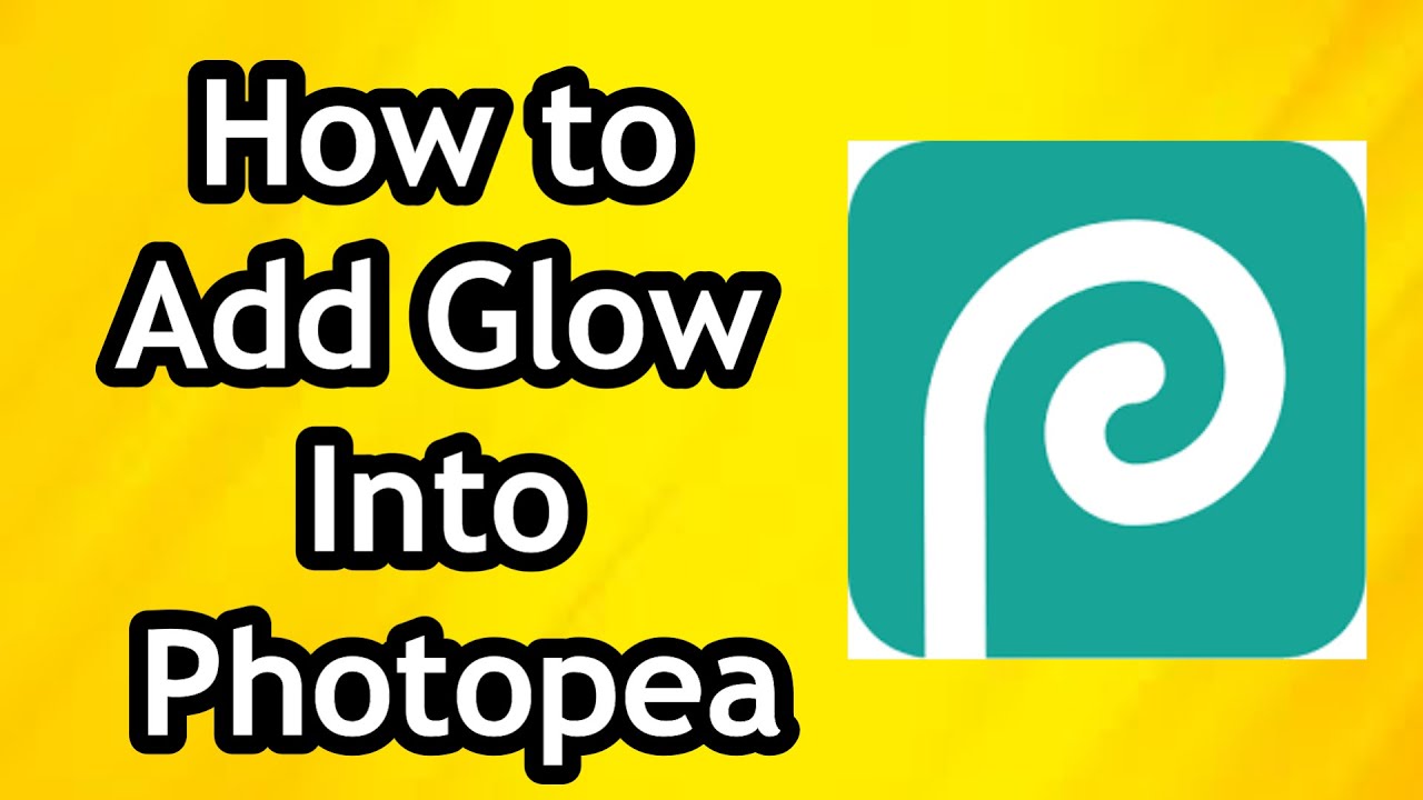 How to Add Glow Into Photopea - YouTube