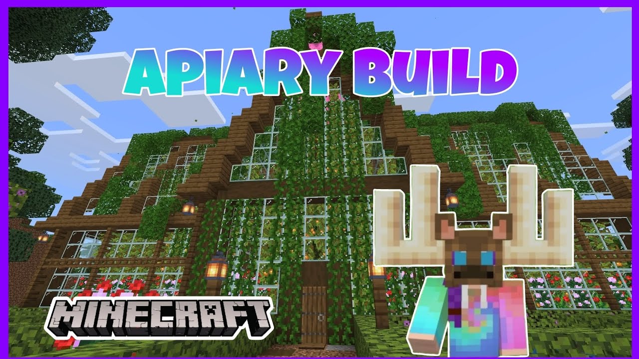 Minecraft Apiary/Axolotl Cave Build | Inspo by @Talyuli - YouTube