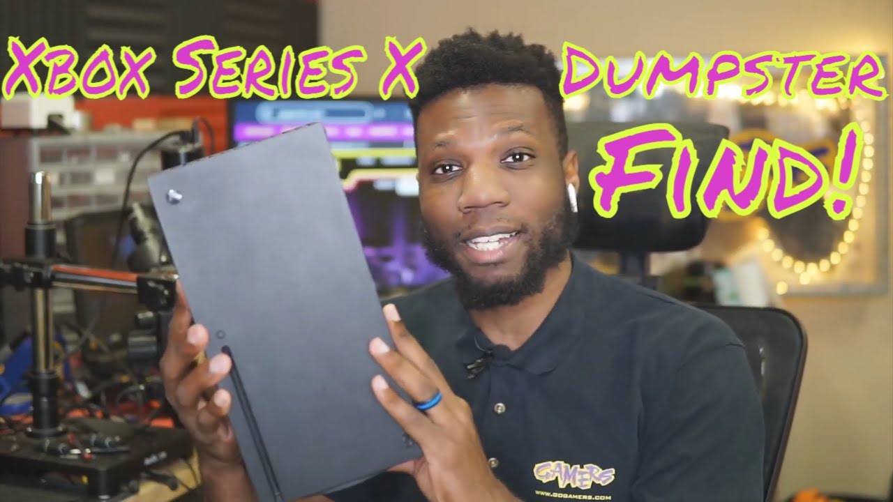 Broken Xbox Series X Found In Dumpster! Lets Fix it! - YouTube