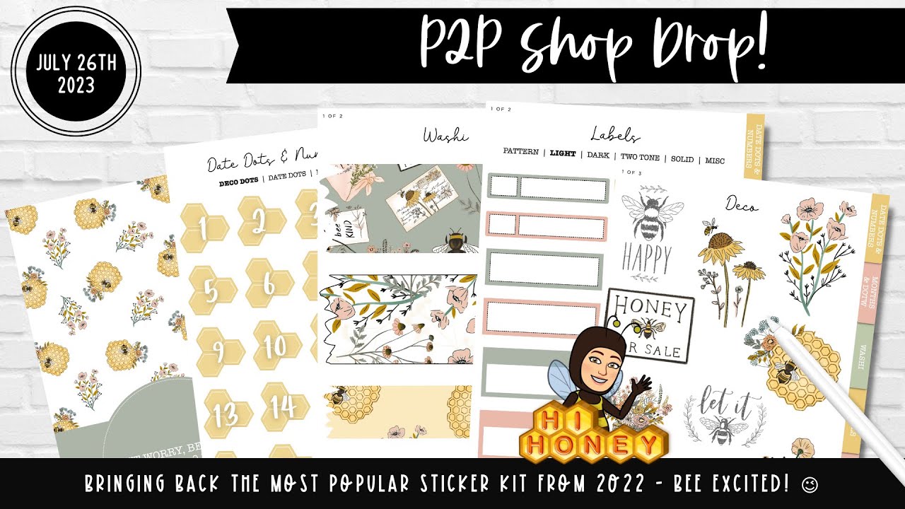P2P Shop Drop 🥳 | Bringing Back the Most Popular Sticker Kit from 2022 ...
