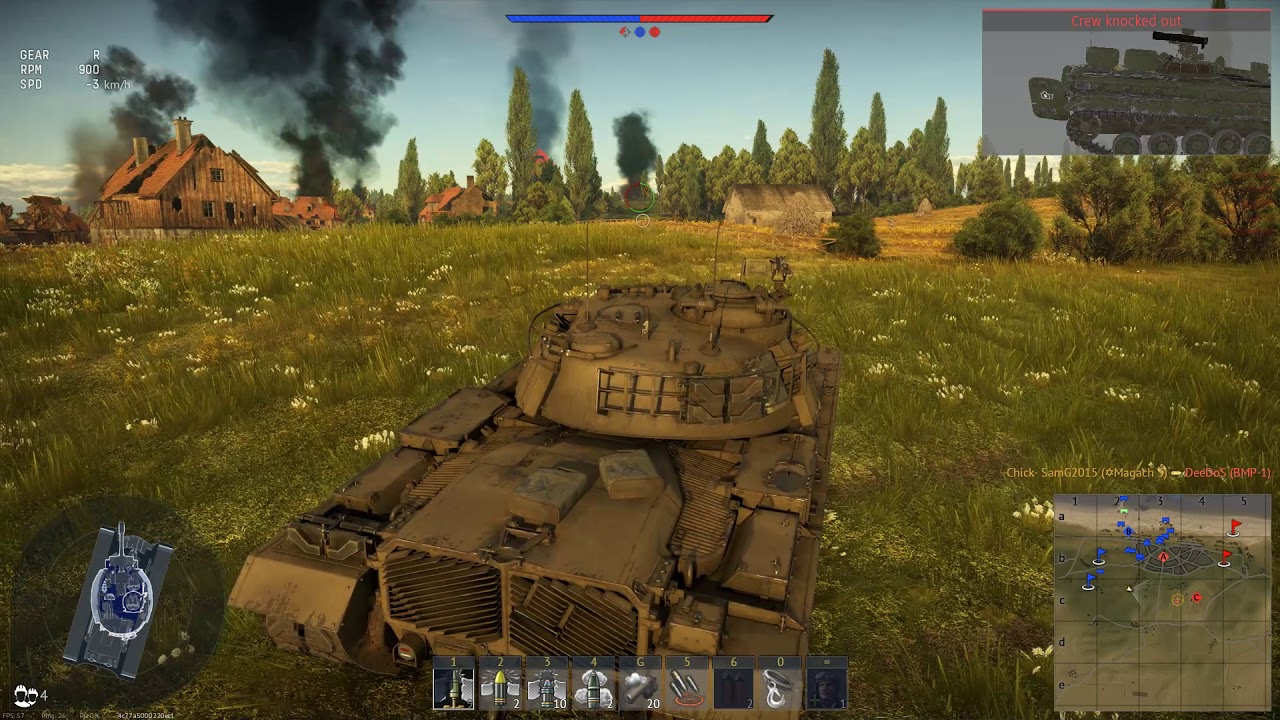 War Thunder, HEAT-FS splash kill - YouTube