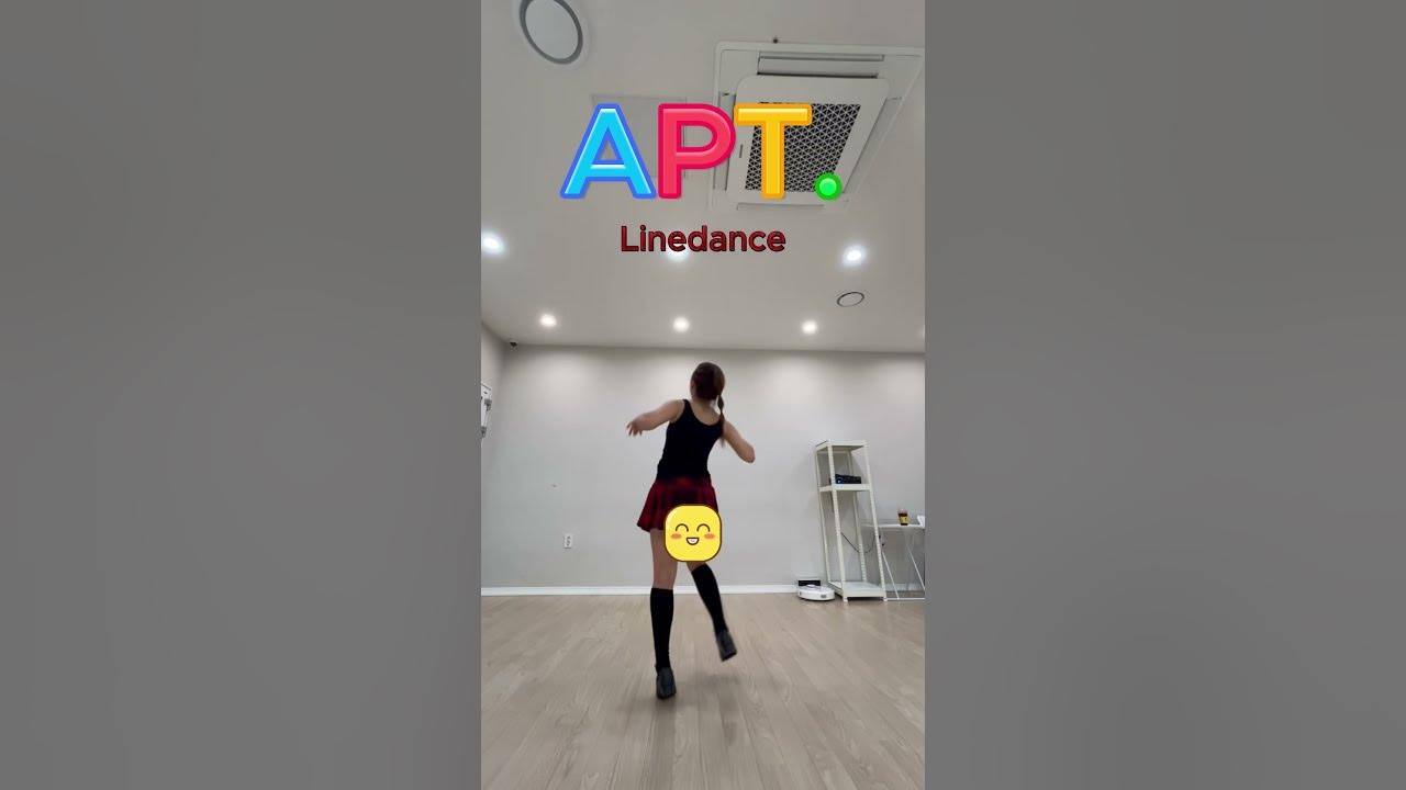 APT. Line Dance / Improver /중독성강한 최신라인댄스 / ROSÉ /Bruno Mars - YouTube