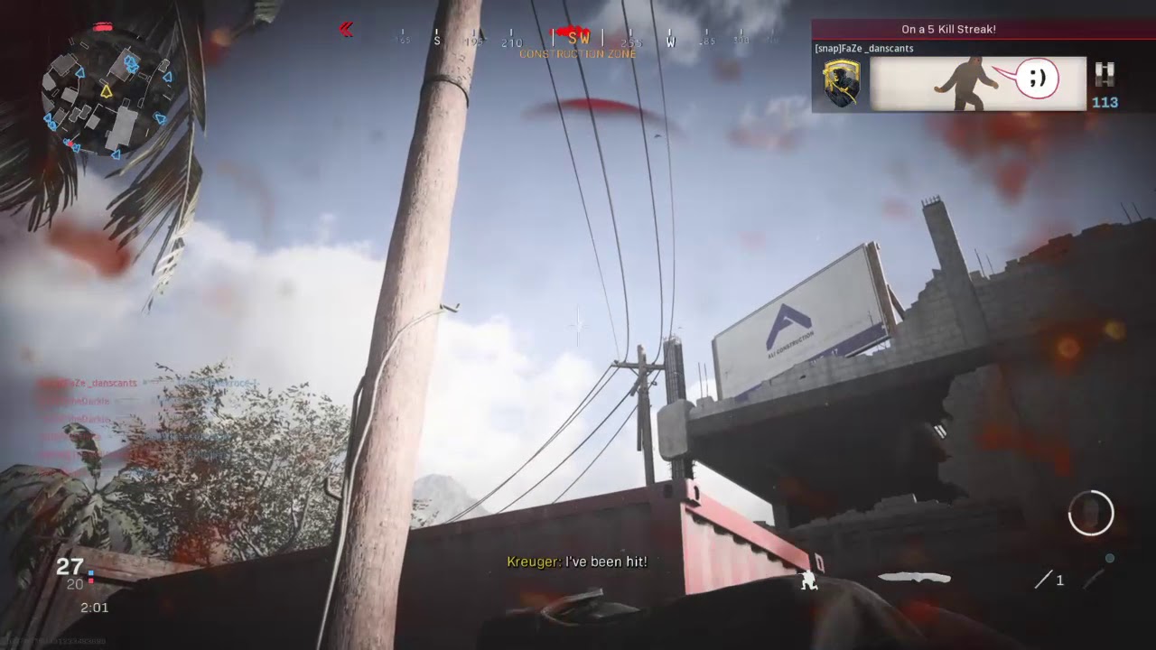 COD INFECTION Large QUAD KILL WITH KNIFE - YouTube