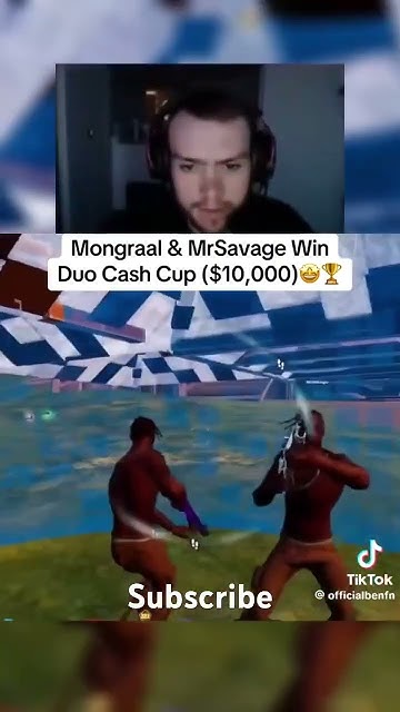 Insane 🤩 Win By Mongraal And Mrsavage 10 000 Youtube
