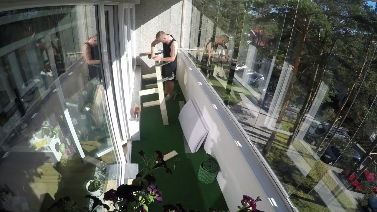 Extreme Balcony makeover - YouTube