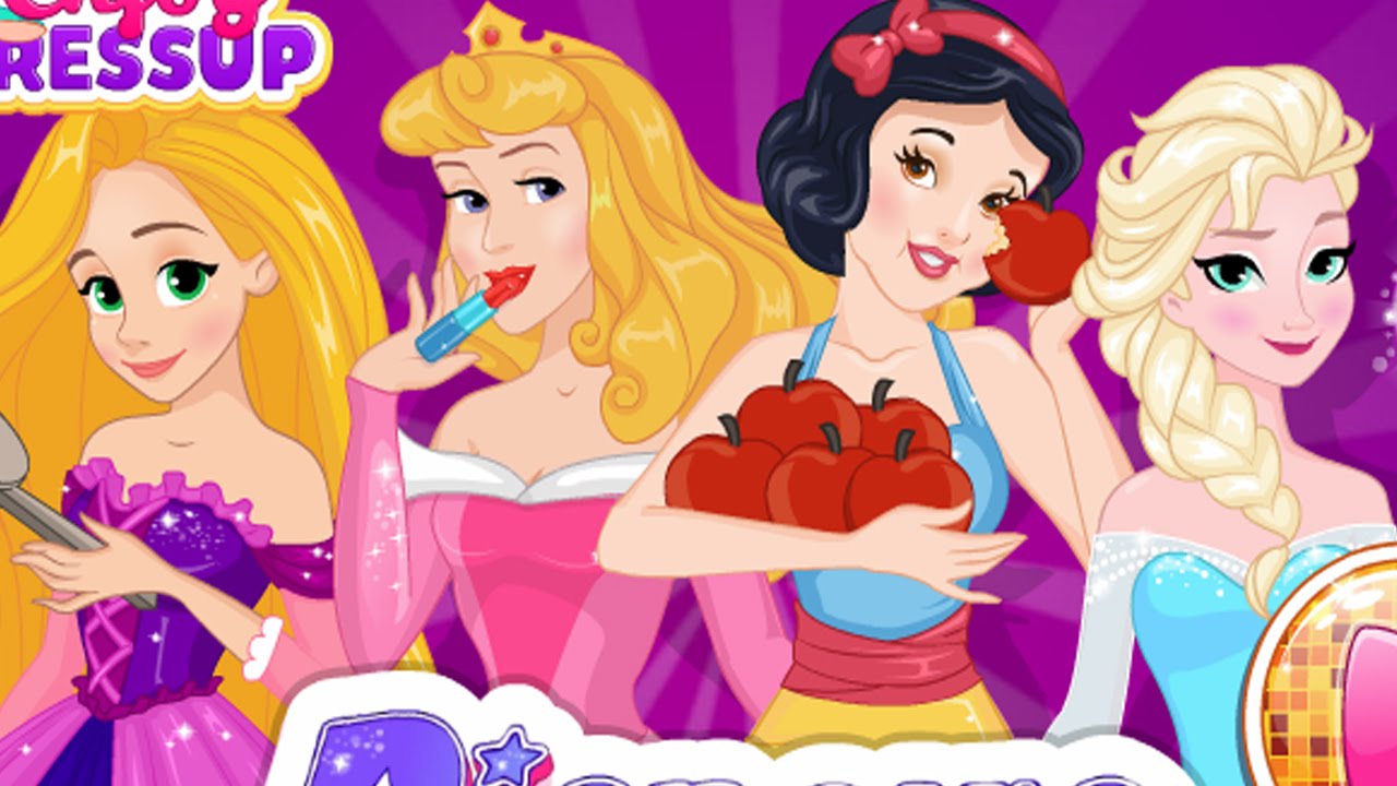 Frozen Princess Elsa Rapunzel and Snow White - Disney's Got Talent ...