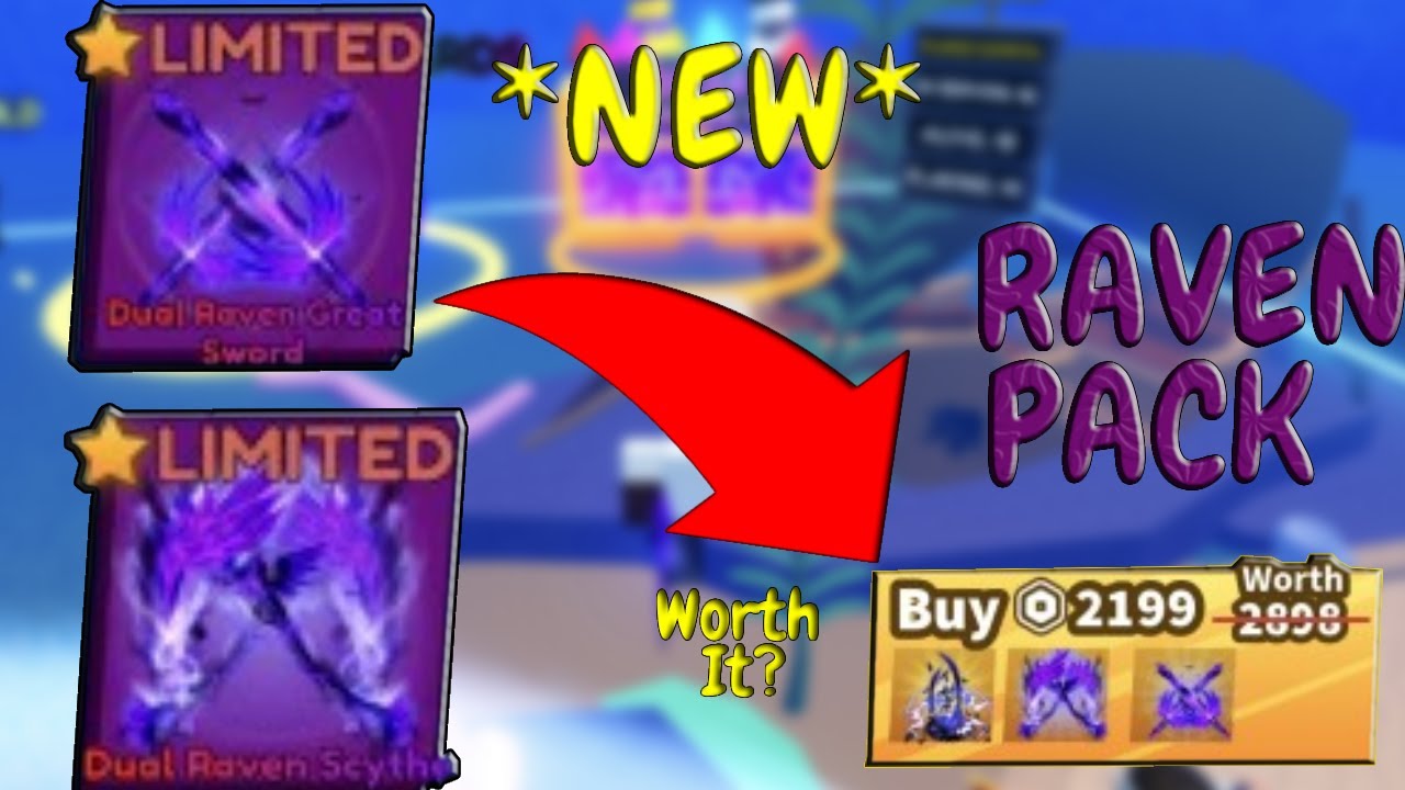 *NEW* Raven Pack Update In Roblox Blade Ball [Showcase] - YouTube