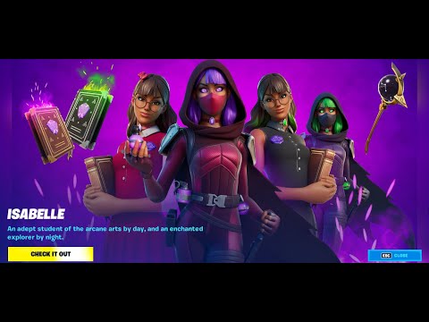 ITEMSHOP ISABELLE BACK & STW 55XVBUCKS,5X:HERO,EYE,RAIN,4X:LIGHTING!