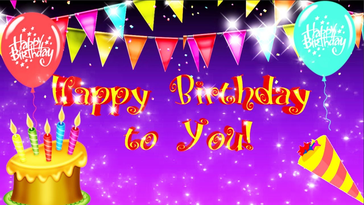 Happy Birthday funny song. Cool birthday greeting - YouTube