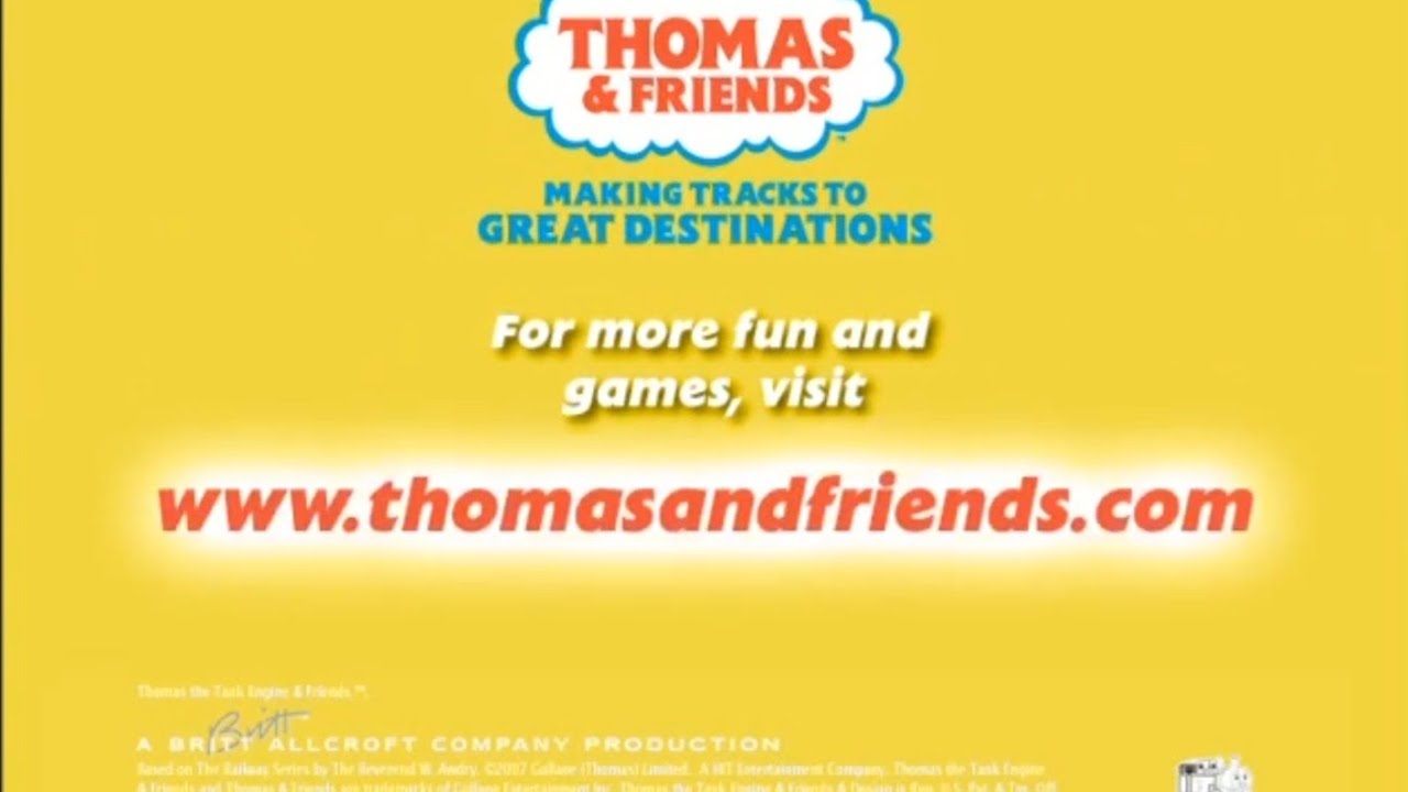 Thomas & Friends Website Promo (2006-2007) - YouTube