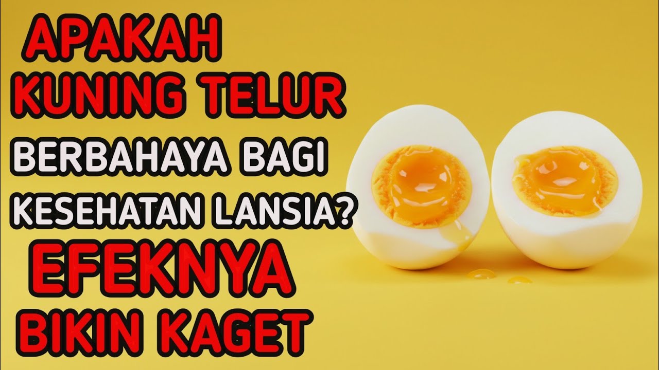 5 Fakta Mengejutkan Tentang Kuning Telur Rebus dan Kesehatan Lansia ...