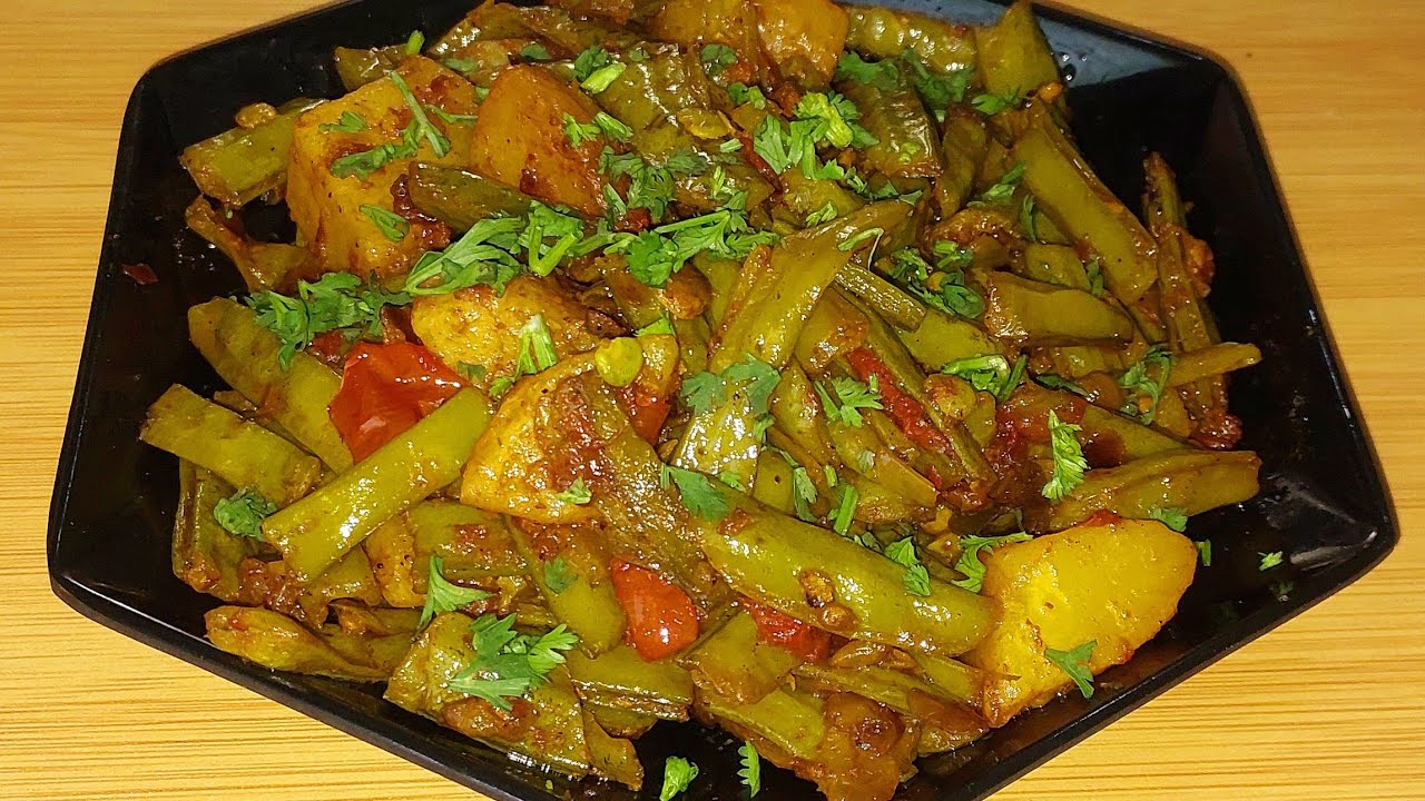 Gwarfali Ki Sabji Ghar Par Banaye Asan Tarike Se | ग्वारफली की सब्ज़ी ...