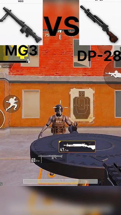 MG3 VS DP-28 ... #shorts #gaming #bgmi - YouTube