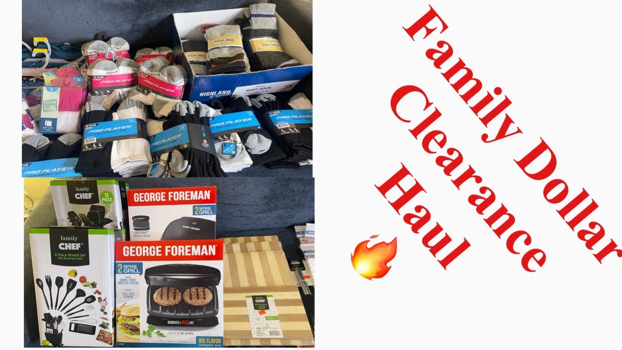 Family Dollar Clearance Haul 🔥 - YouTube