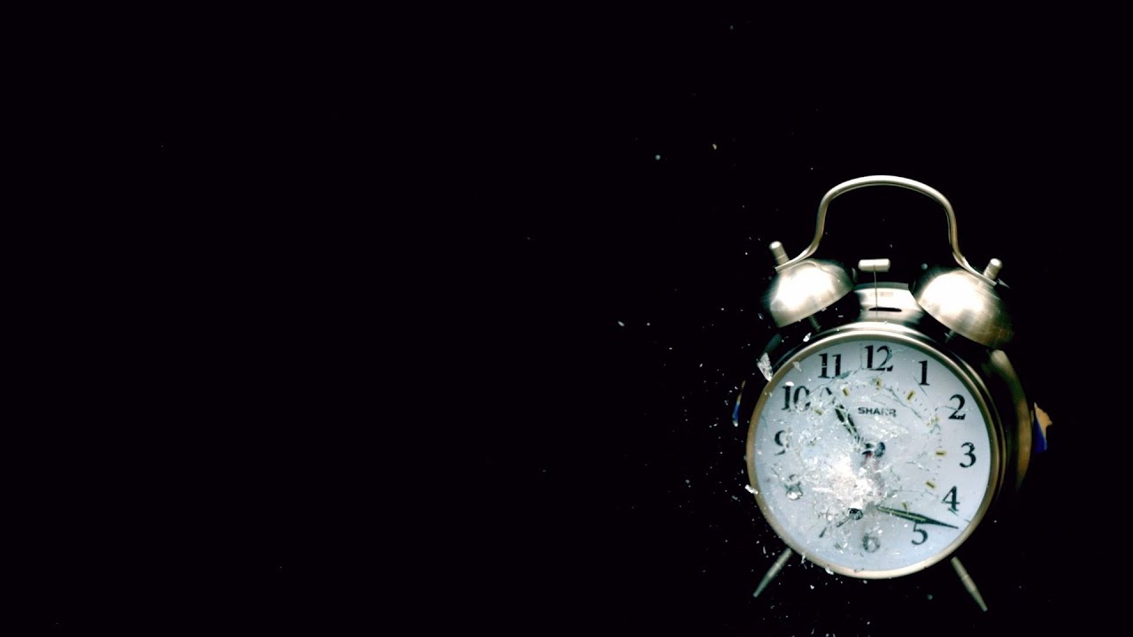 Free Slow Motion Footage: Pellet Gun Clock Shatter - YouTube