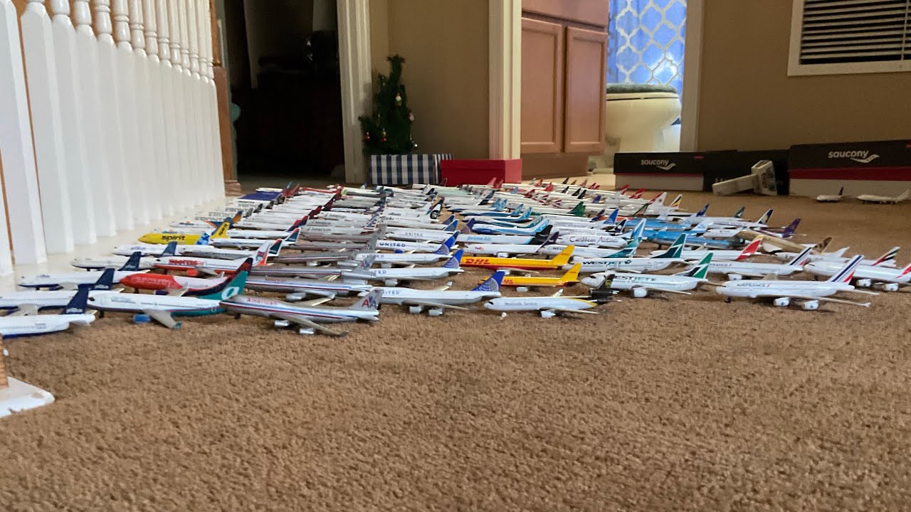 MASSIVE COLLECTION 163 Daron/Realtoy/Welly model plane collection ...