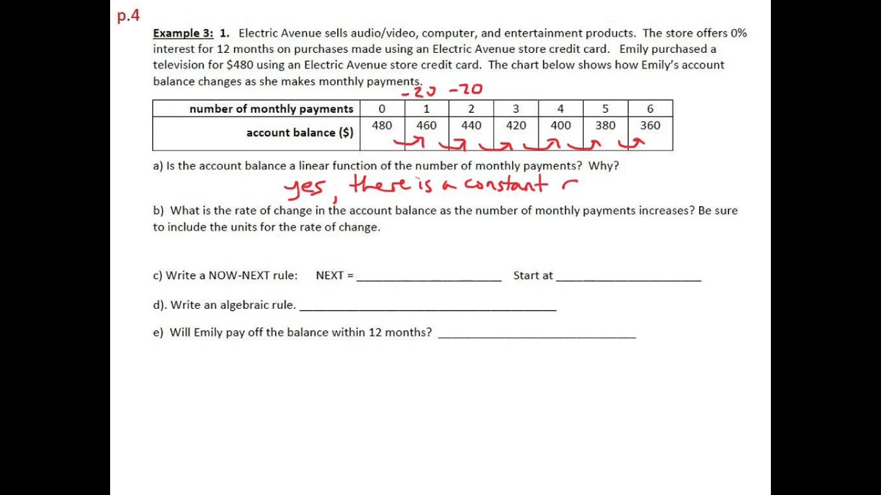 Linear Equations in Context - YouTube