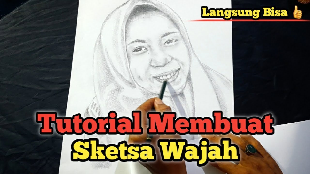 Tutorial Menggambar Wajah Untuk Pemula - YouTube