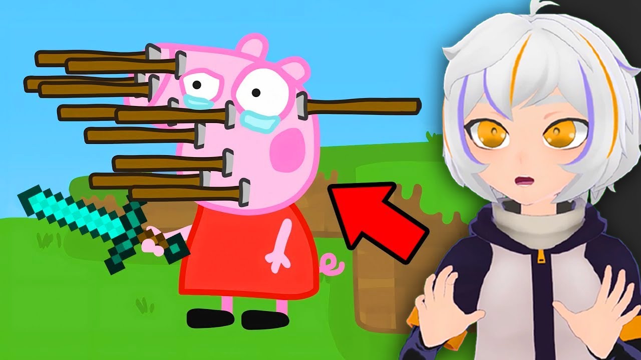 Peppa Pig en Minecraft - Completo | ChuyMine REACCIONA a sequence - YouTube