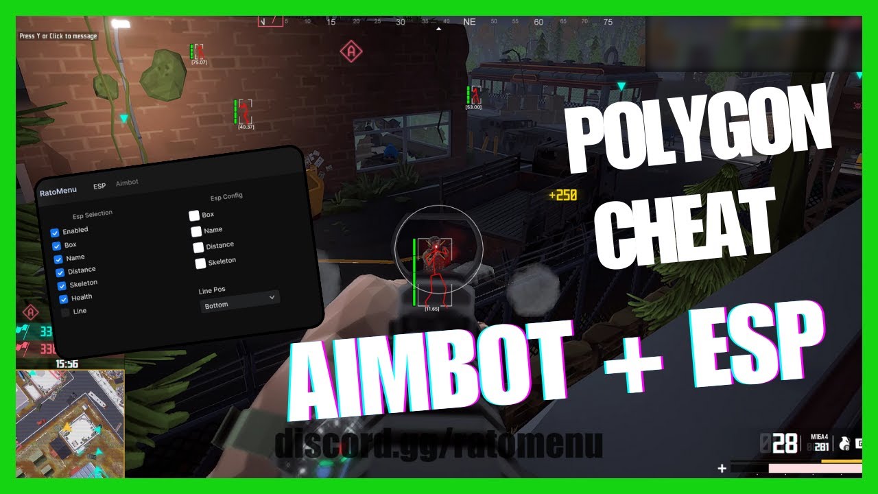 NOVO HACK POLYGON | AIMBOT + WALLHACK + ESP | POLYGON HACK 2024 - YouTube