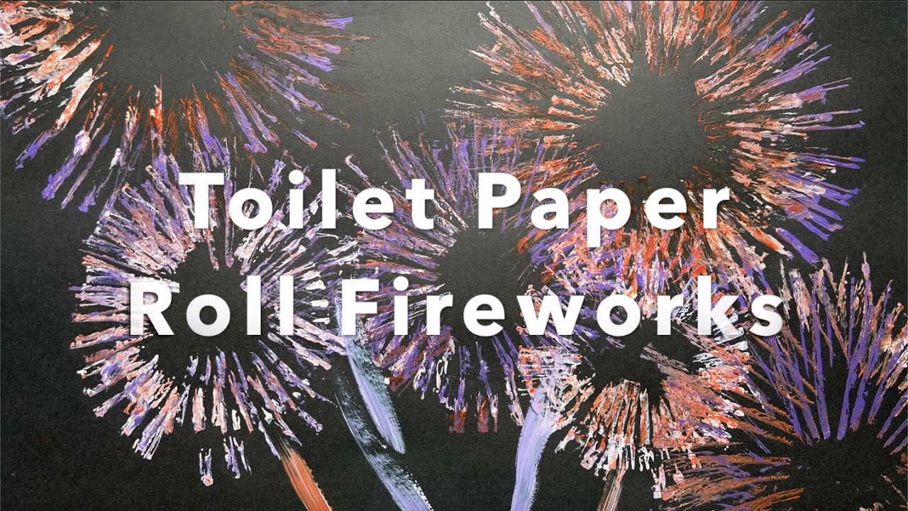 POMELO DIY - TOILET PAPER ROLL FIREWORKS - YouTube