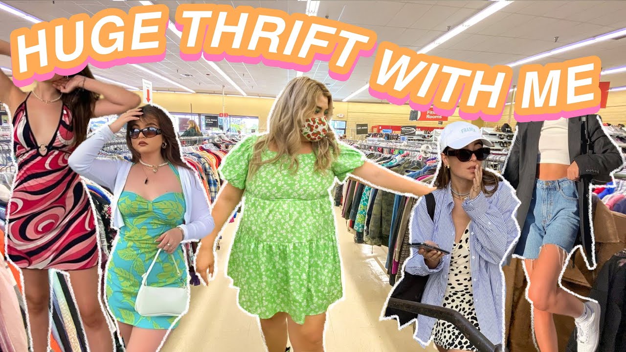 thrift with me for trendy SUMMER Y2K outfits 2021 + *best day thrifting ...