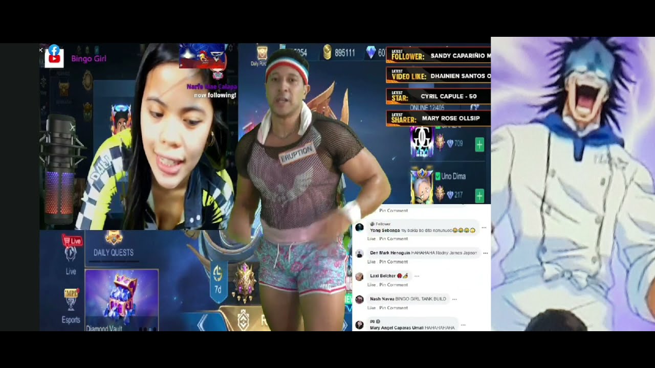 KALDAGAN CHALLENGE 2021 viral BINGO GIRL vs ERUPTION mL streamer Dance ...