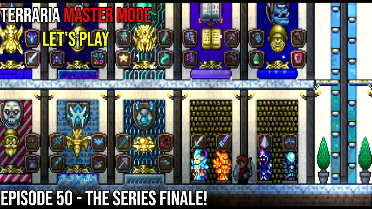 Terraria Master Mode Let's Play: Episode 50 - The Series Finale! - YouTube