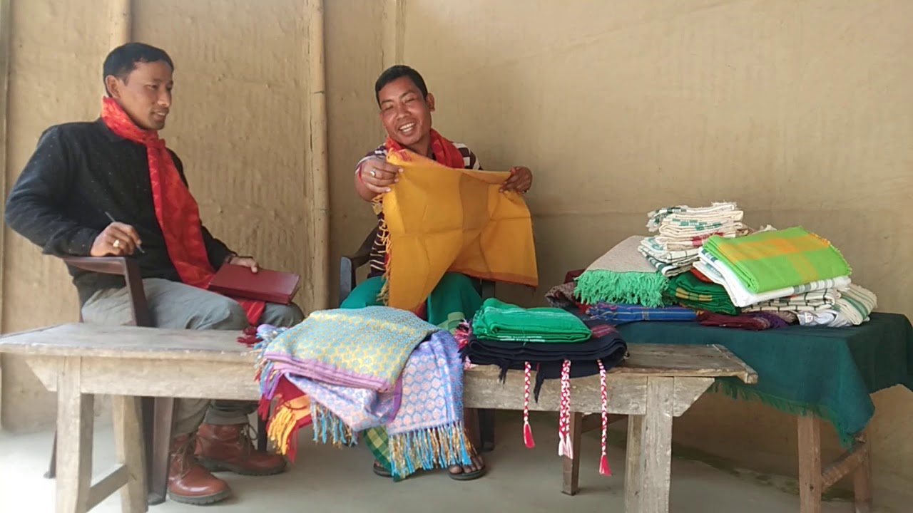 Bodo traditional textile design - YouTube
