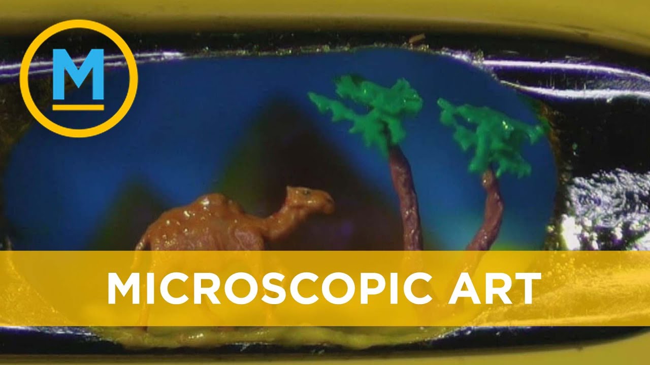 Artist assembles micro-masterpieces in the eye of a needle | Your ...