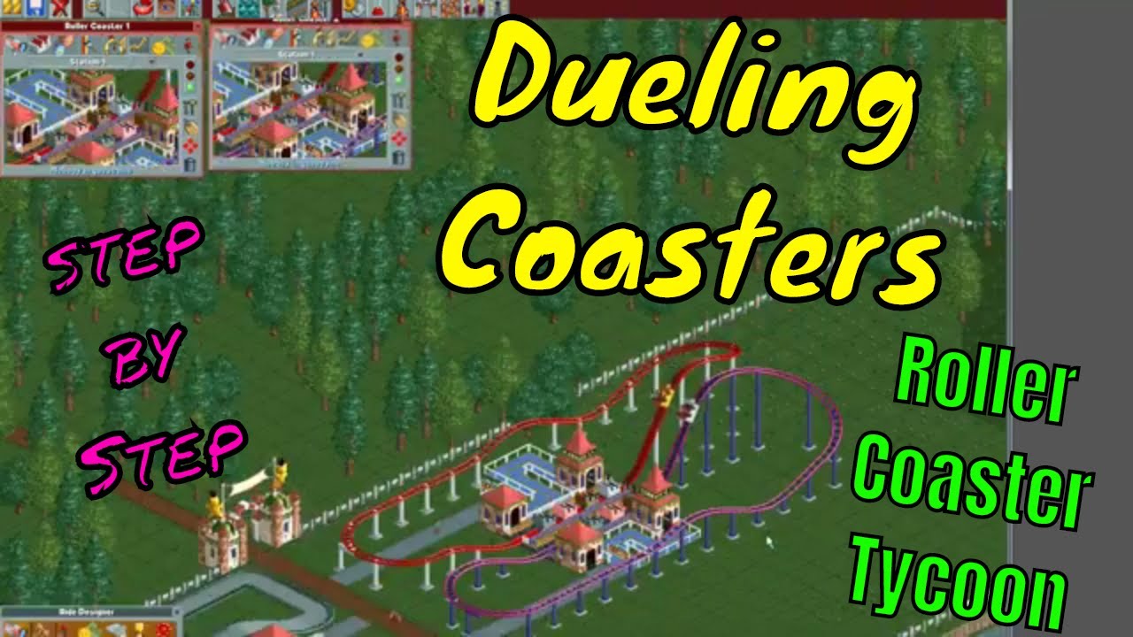 Build your own Dueling Coasters! Do you have what it takes? - YouTube