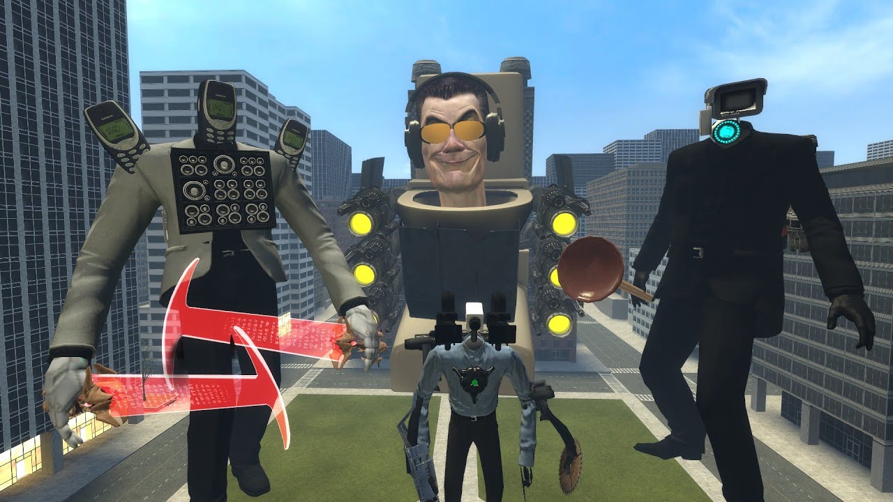 NEW NOKIAMAN TITAN VS SKIBIDI TOILET GMAN UPGRATED - YouTube