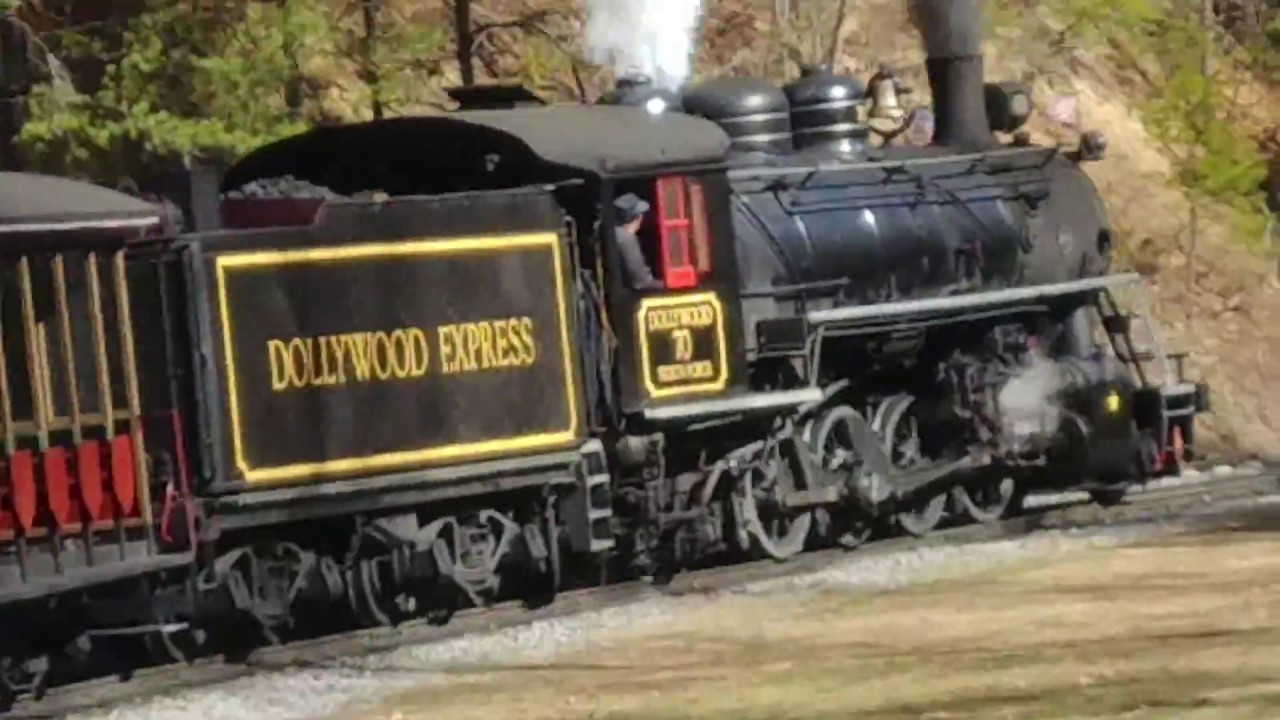 Riding The Dollywood Express - YouTube