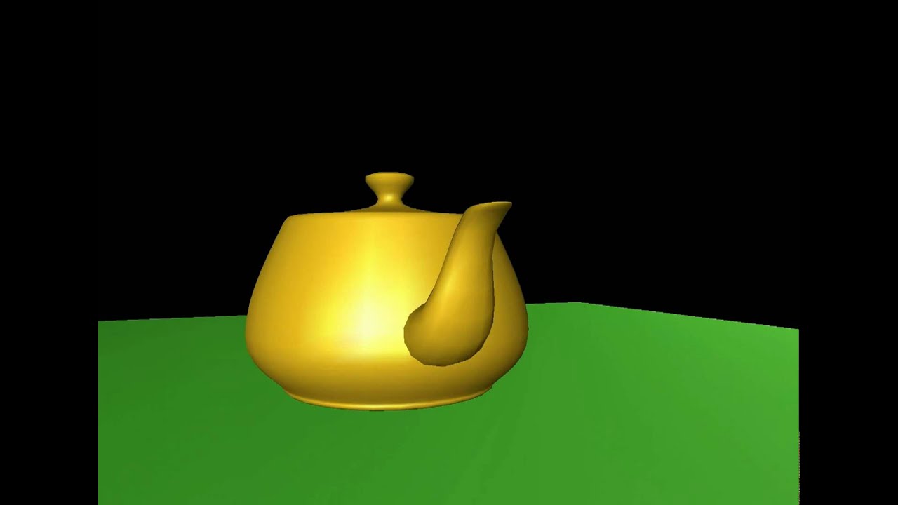 OpenGL GLSL Gouraud Shading - YouTube