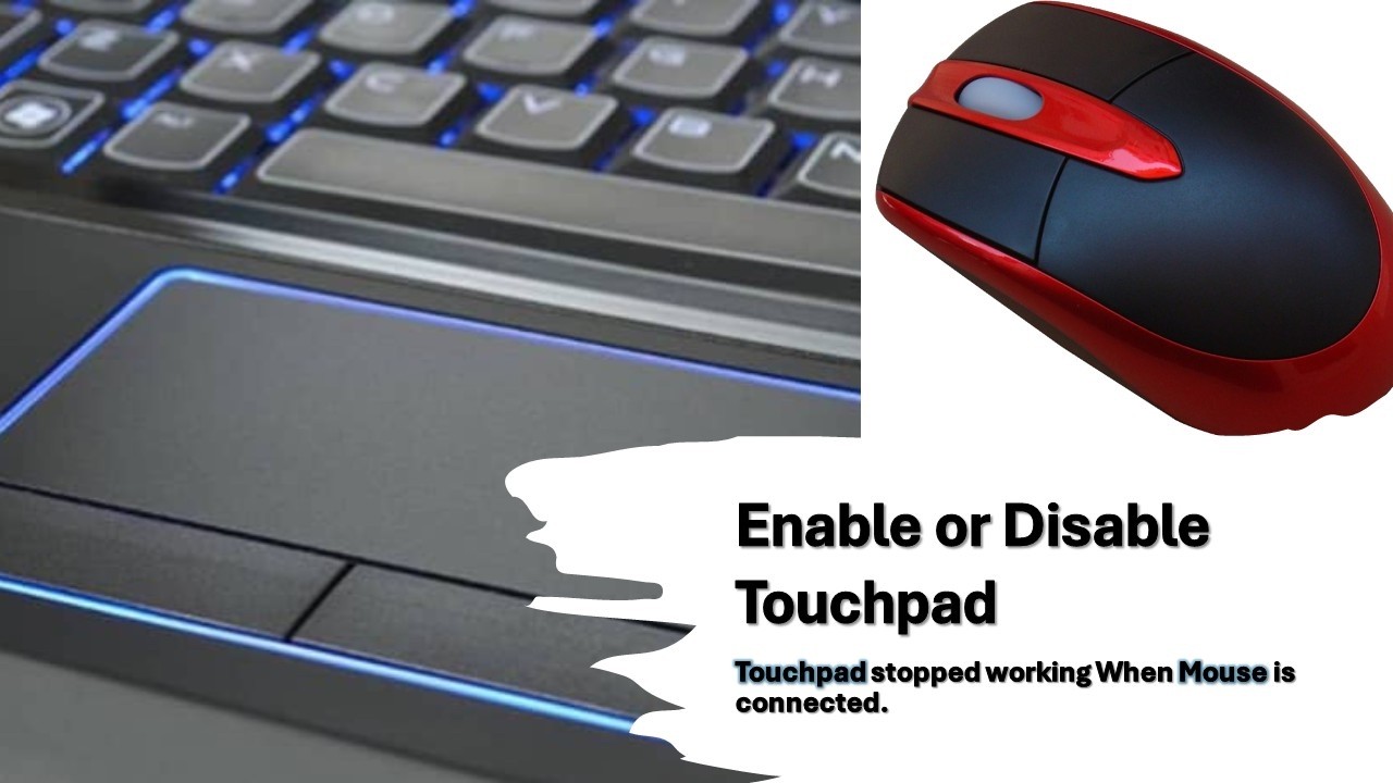 How to Enable HP Pavilion g7 Touchpad When Using External Mouse - YouTube