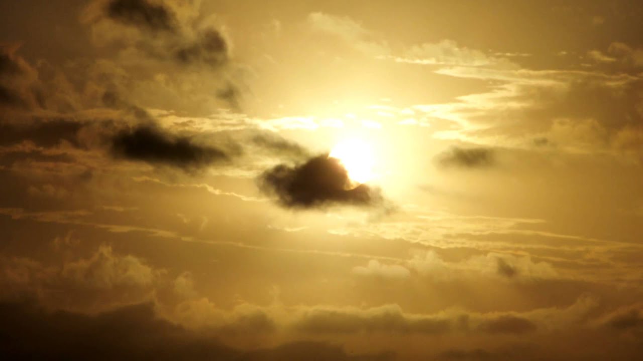 Sunrise with clouds moving through and behind the sun Friday 26 Feb ...