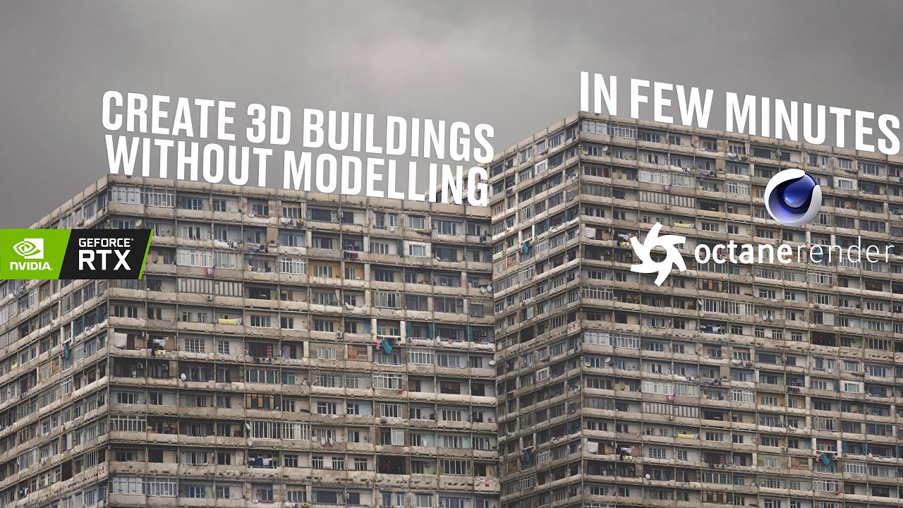 Cinema 4D | Octane Render | Create Realistic Buildings in Minutes - YouTube