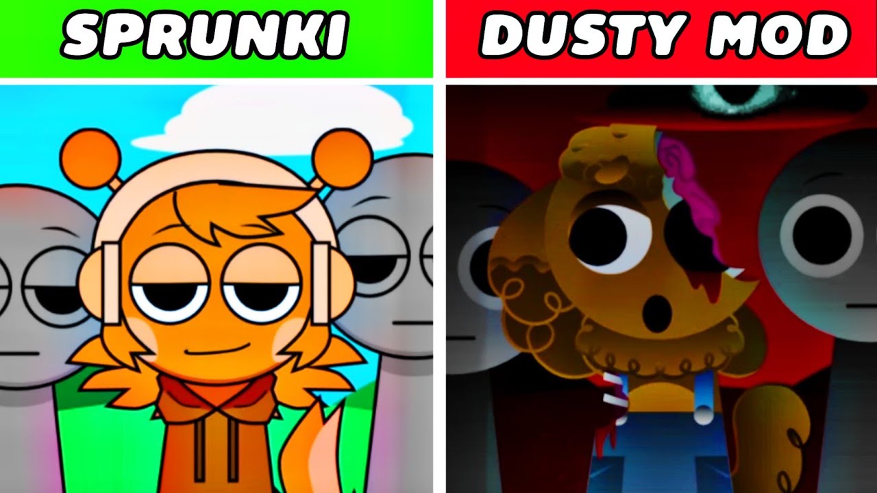 Incredibox Sprunki Dusty Edition New Mod - Normal and Horror Mix! - YouTube