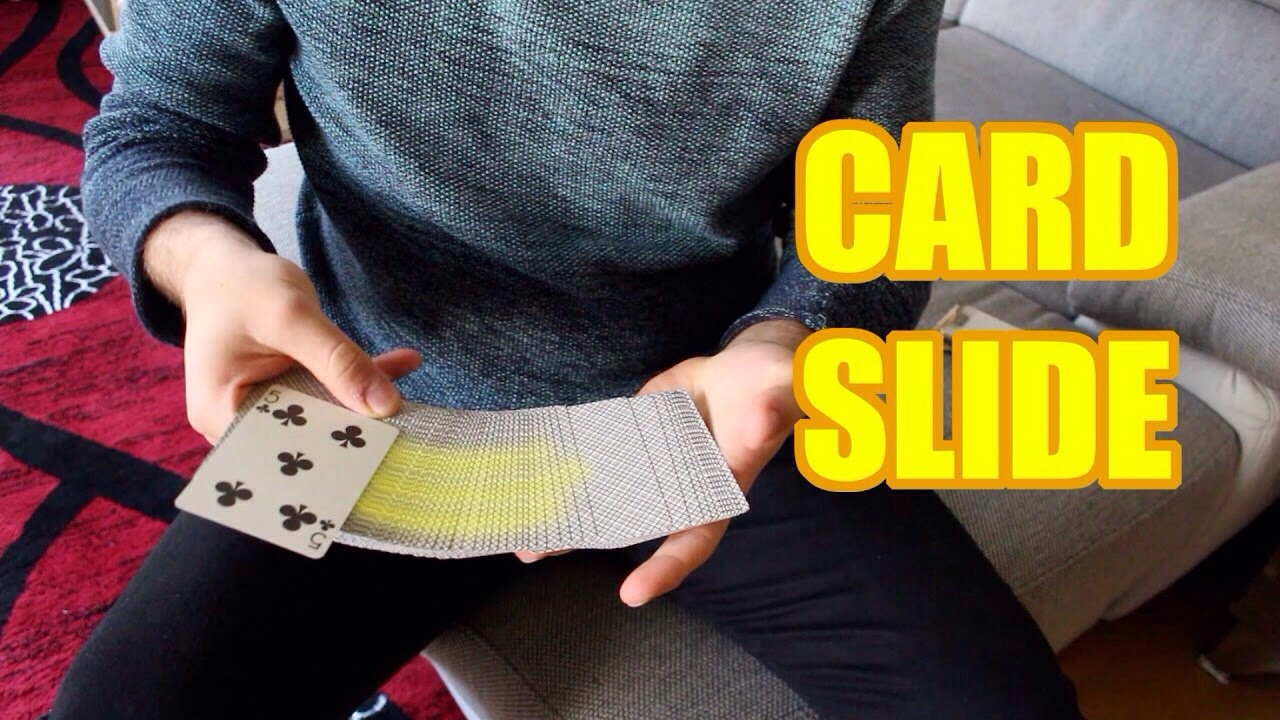 CARD SLIDE - FANCY MOVE - card slides on spread - EXPLAINED / TUTORIAL ...